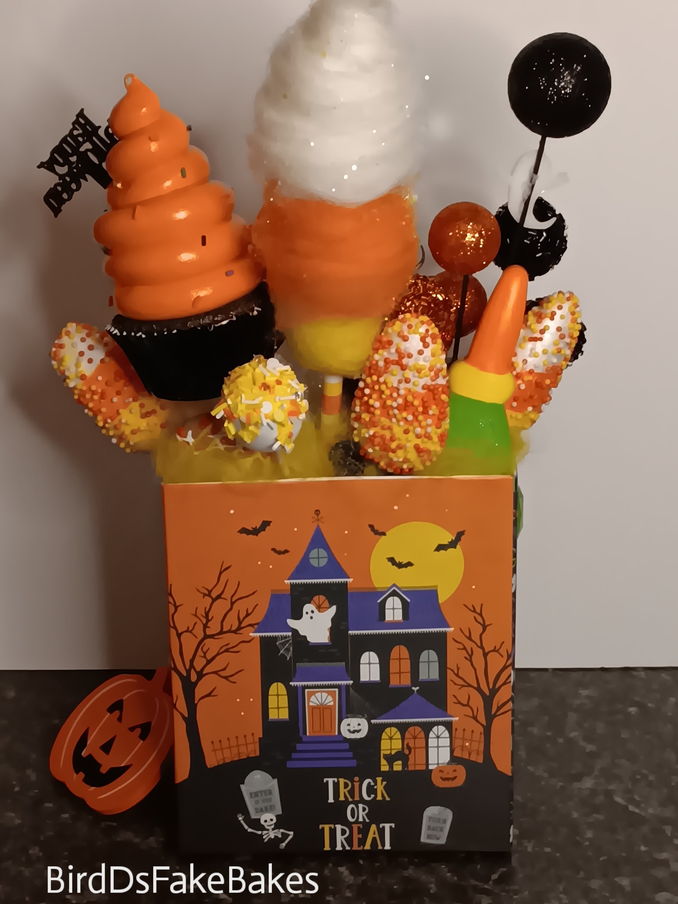 Candy Corn Halloween Snack Box - Etsy