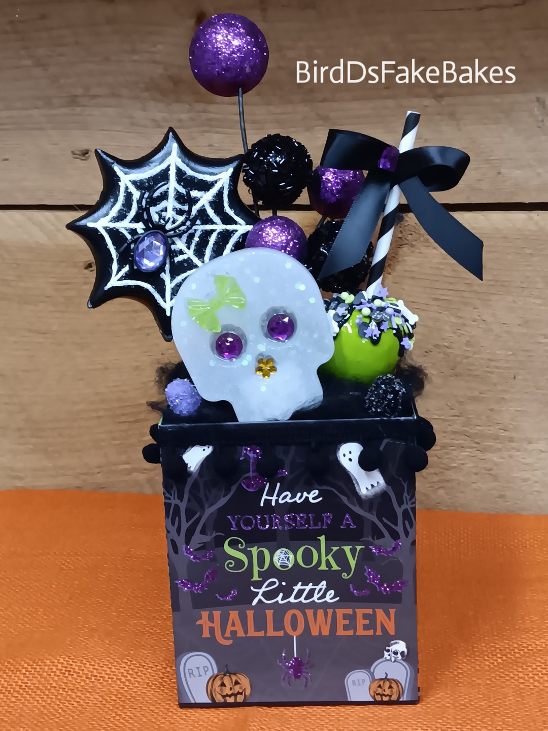 Skull Halloween Snack Box - Etsy