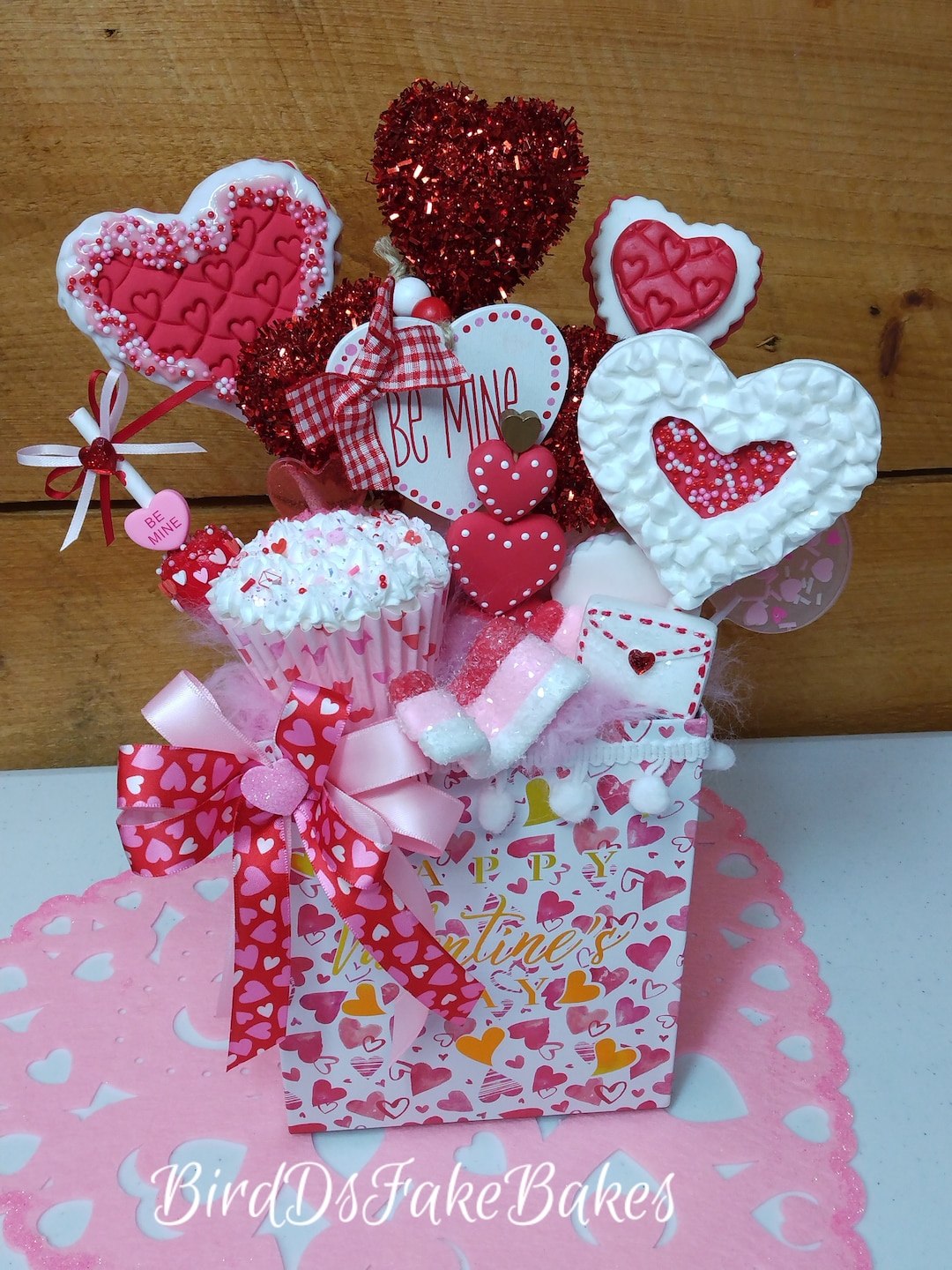 Valentine's Day Faux Snack Box - Etsy