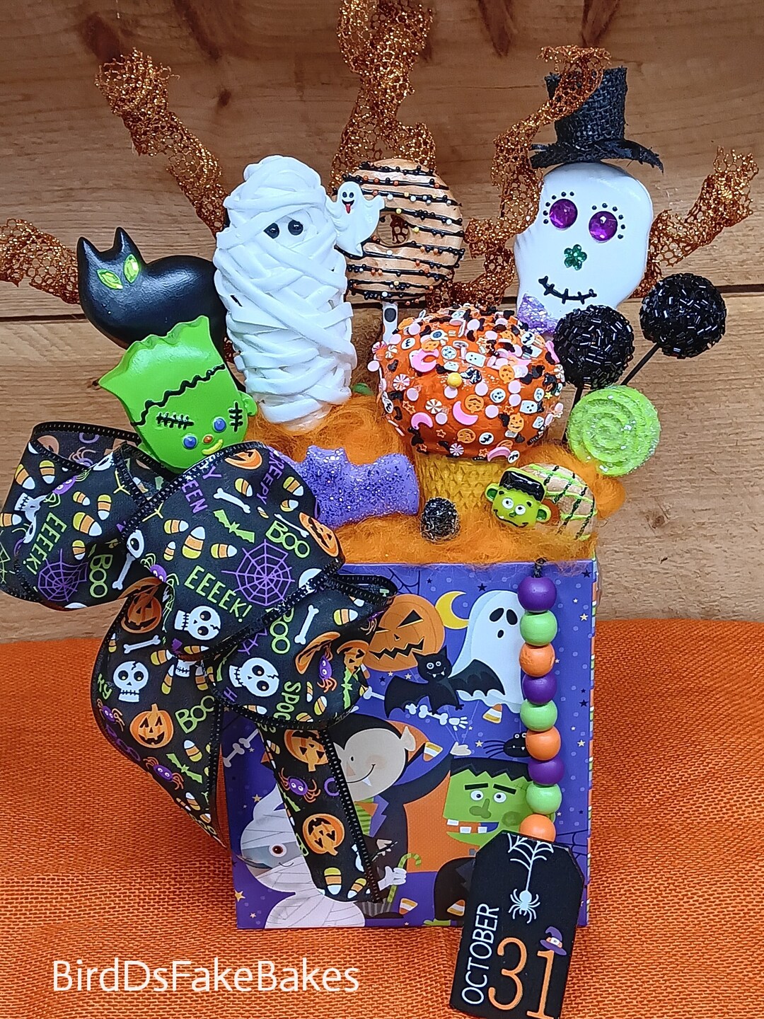Mummy Halloween Snack Box - Etsy