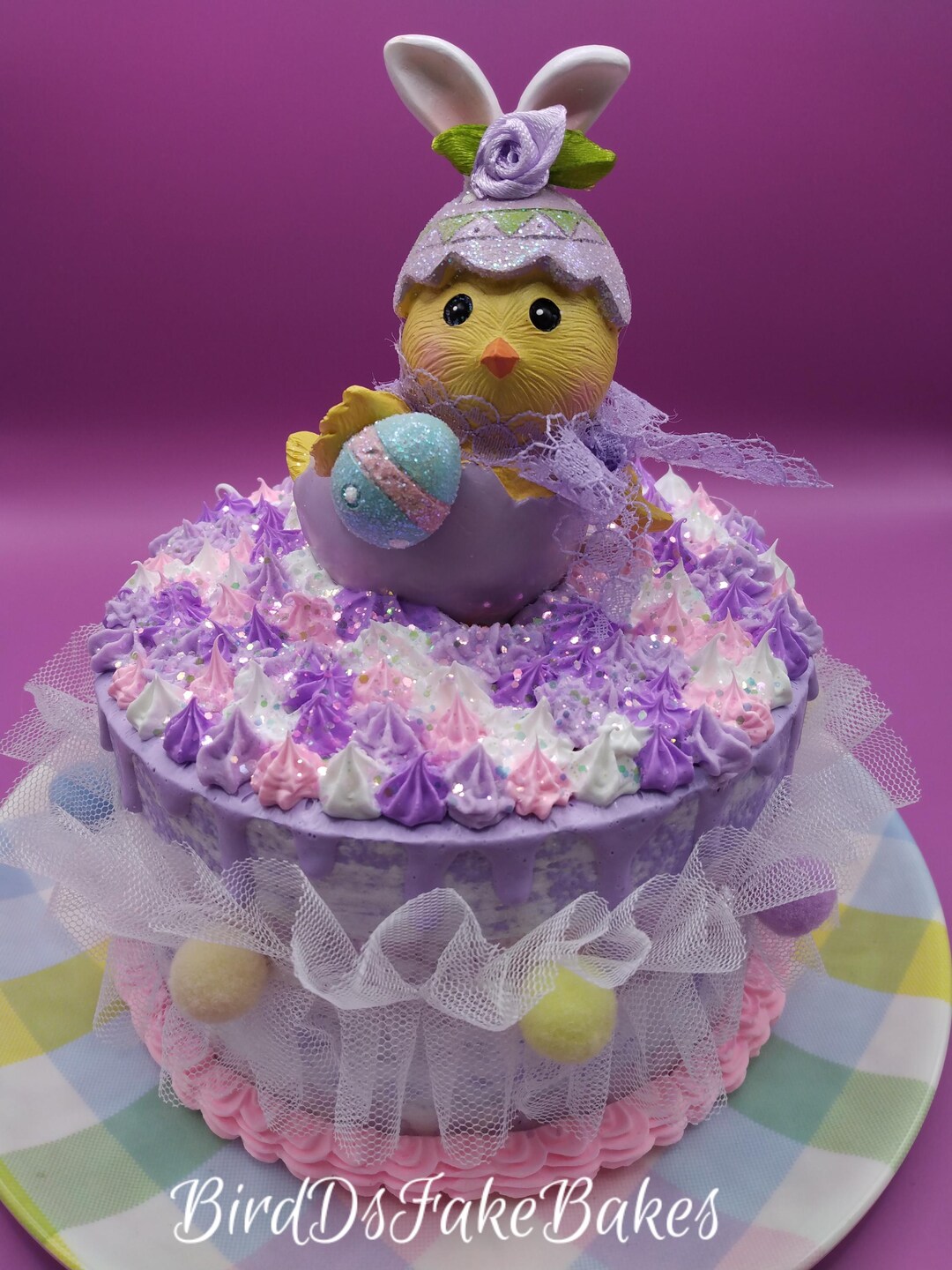 Spring Chick Cake - Etsy