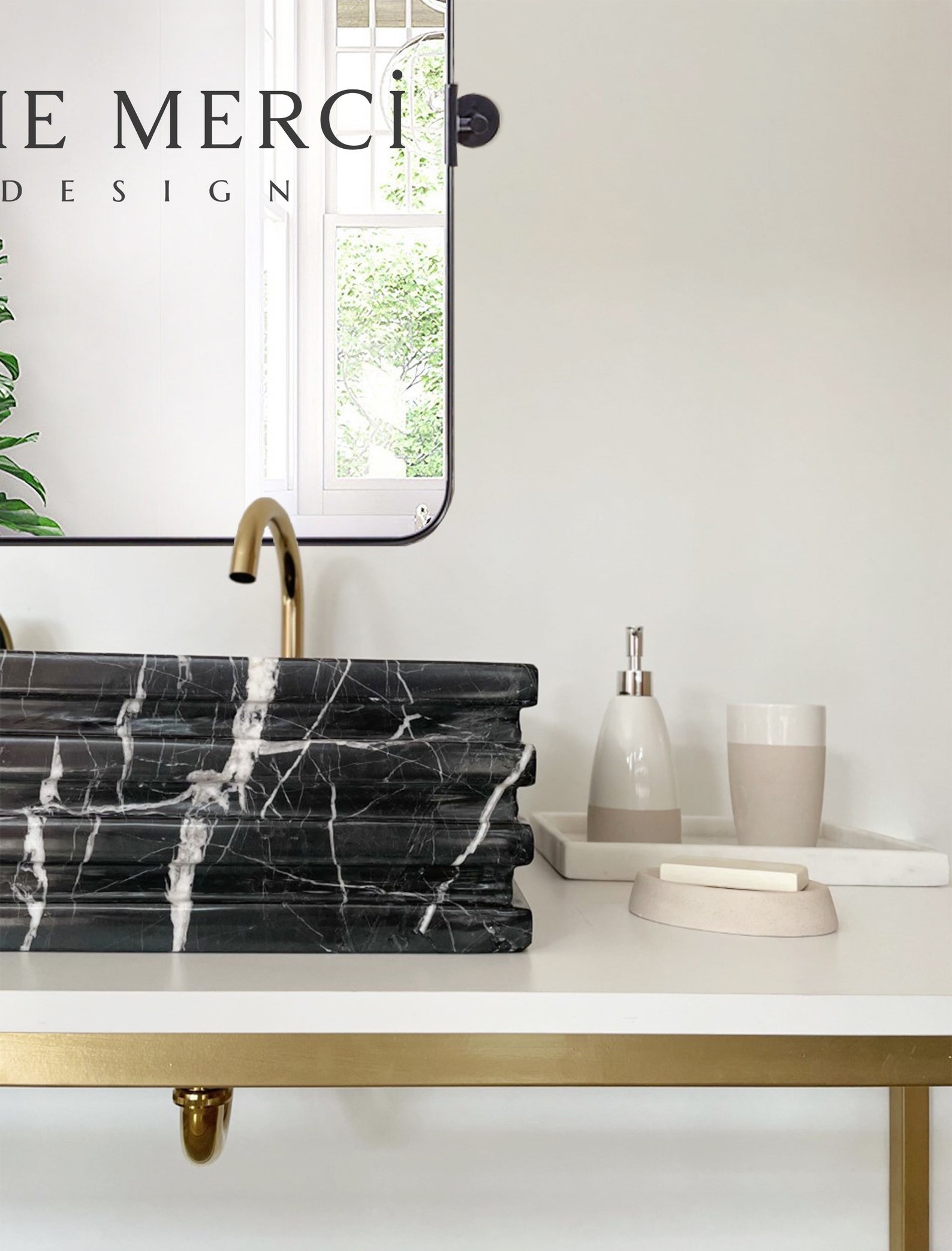 Toros Black Marble Sinkhandmade Marble Bathroom Vanity Sink - Etsy