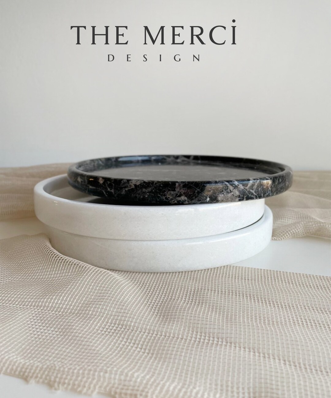 Marble Tray, Handmade Marble Tray, Natural Stone Tray, Marble Bathroom ...