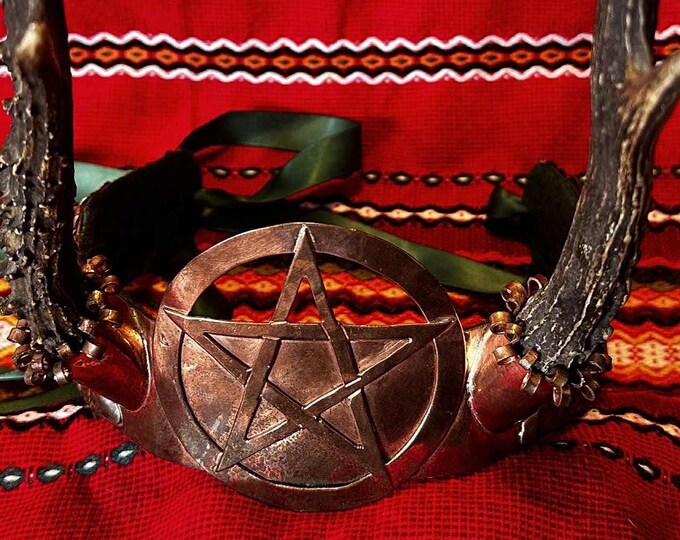 Wiccan Crown: Ceremonial Headpiece - Etsy
