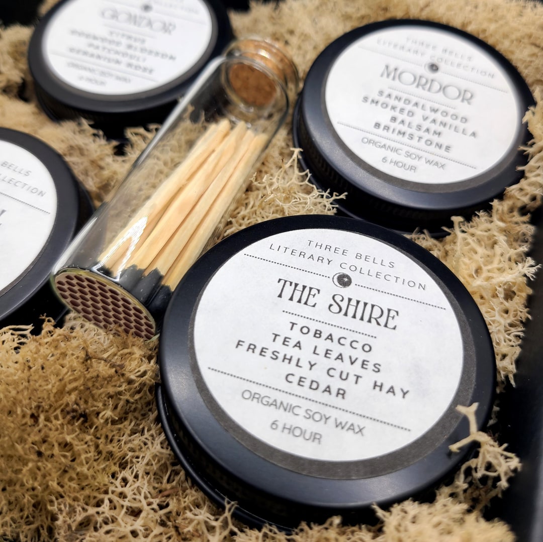Lord of the Rings Candle Set – Fantasy Tealights – Middle-earth ...