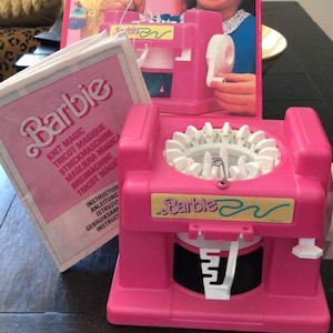 Barbie Knit Magic Machine, 1988, Still in Box, Hardly Used, Working ...