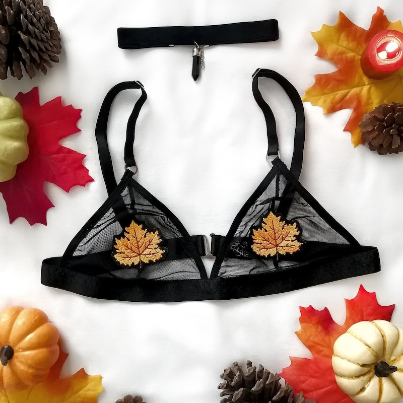Fall Lingerie Leaves - Etsy