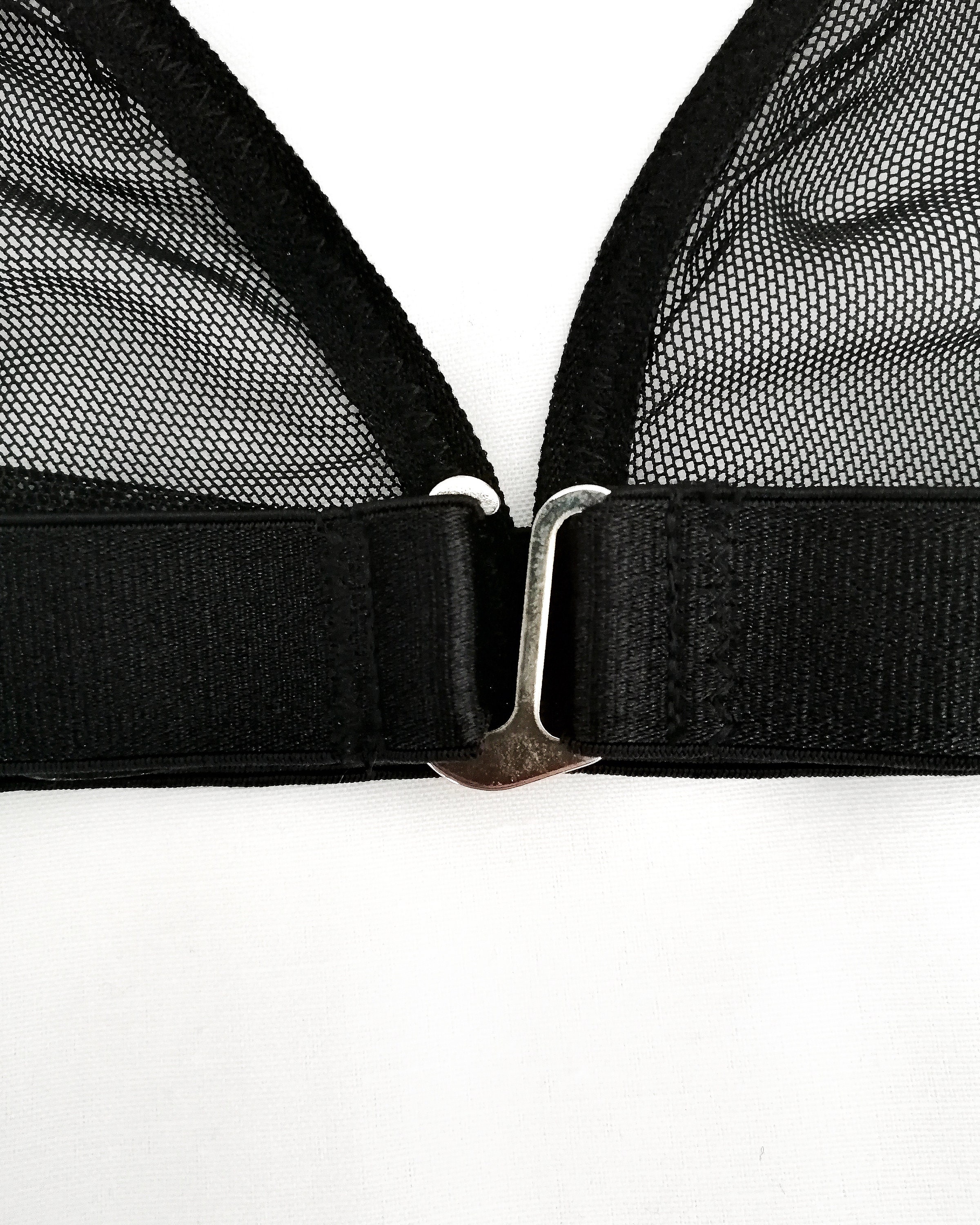Weed Mesh Bralette Cannabis Lingerie Festival Marijuana Rave Bra Purple ...