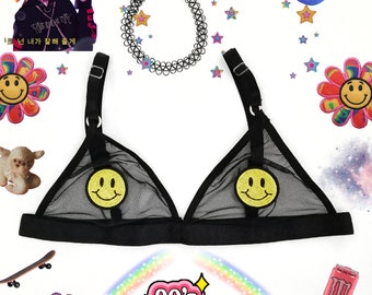 Smiley Face Bra - Etsy Canada