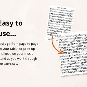 Violin Sheet Music: Fourth Finger Exercises for Violinists, Fourth ...