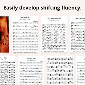 Violin Sheet Music - Seamless Shifting, Shifting Exercises for the ...