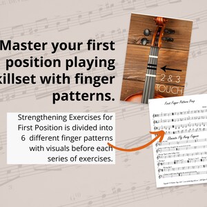 Violin Sheet Music Exercises | Strengthening Exercises for First ...