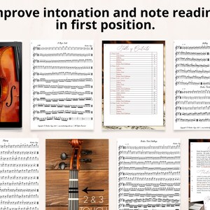 Violin Scales for the Beginning Violinist - Etsy