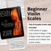Violin Scales for the Beginning Violinist - Etsy