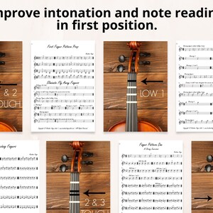 Violin Sheet Music Exercises | Strengthening Exercises for First ...