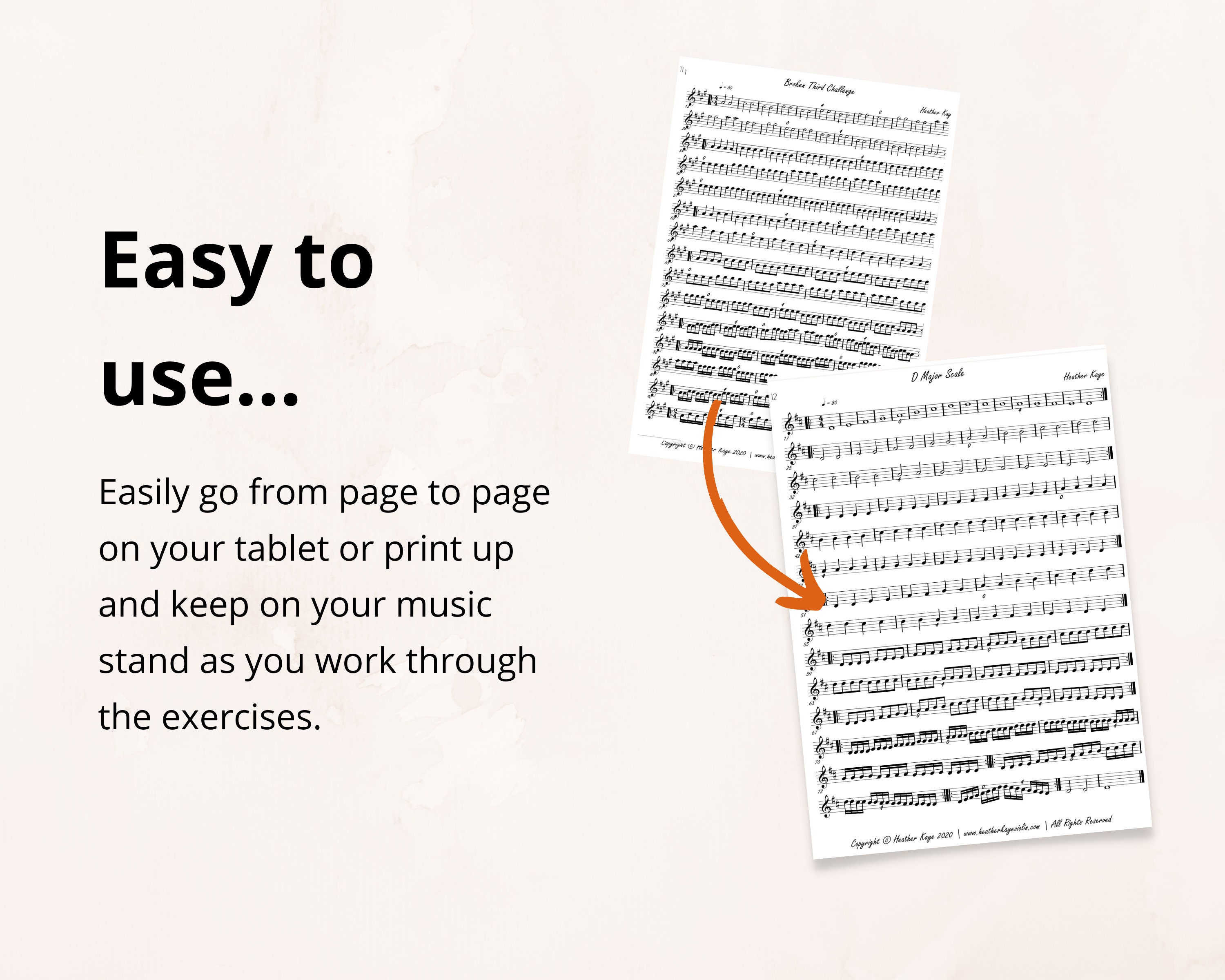 Violin Scales for the Beginning Violinist - Etsy