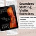 Violin Sheet Music Seamless Shifting, Shifting Exercises for the ...