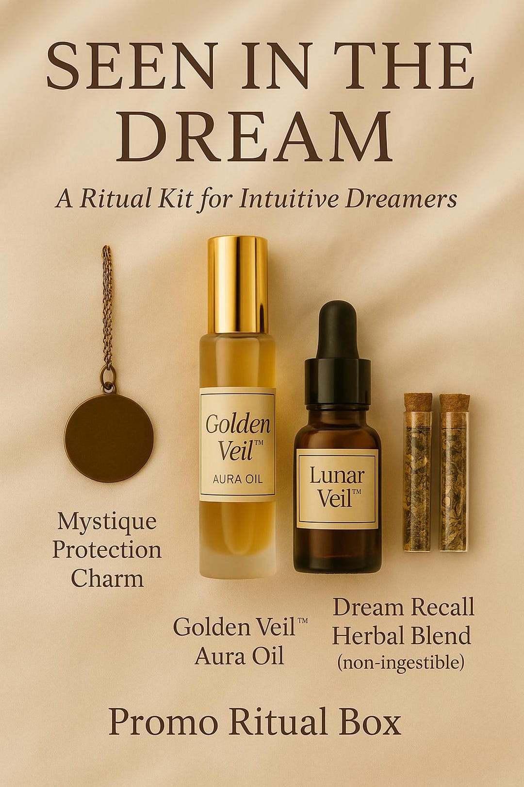SEEN in THE DREAM™ Ritual Kit | Intuitive Dream Protection, Lunar ...