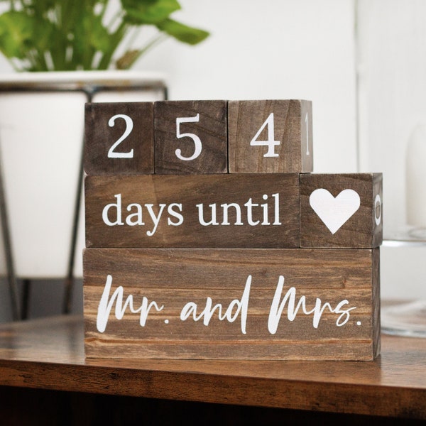 Wedding Countdown - Etsy
