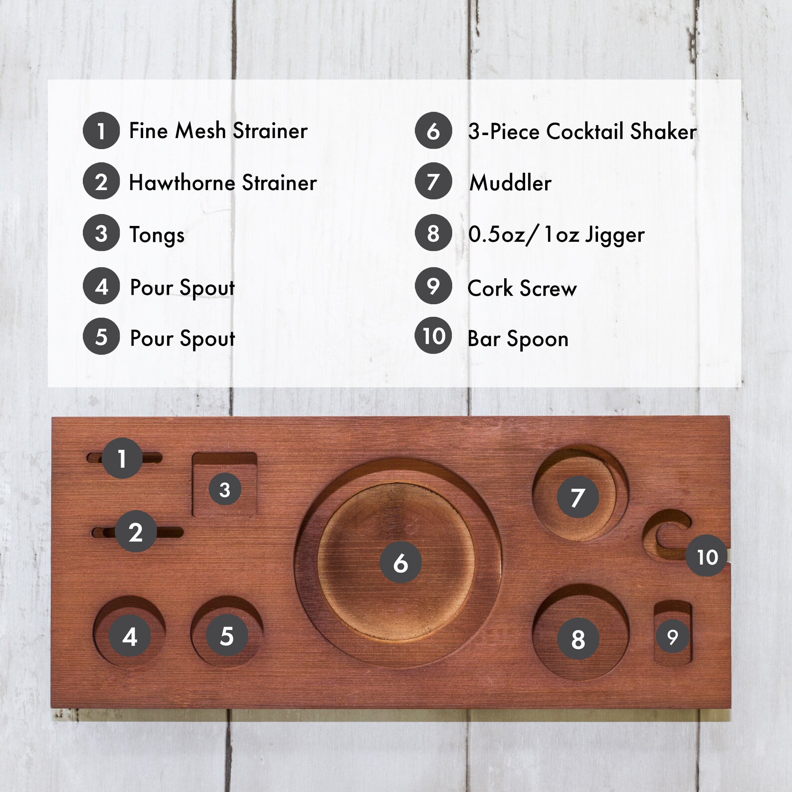 Copper Barware Kit Bartender Kit 11 Piece Parisian Cocktail - Etsy