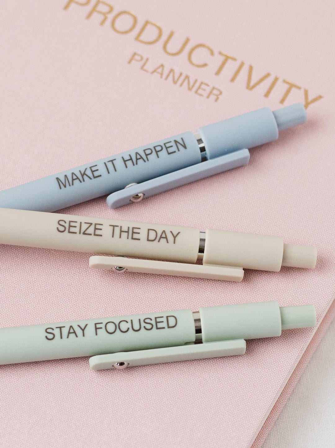 Achievers Inspirational Pen Set for Women - Motivational Quotes Office ...