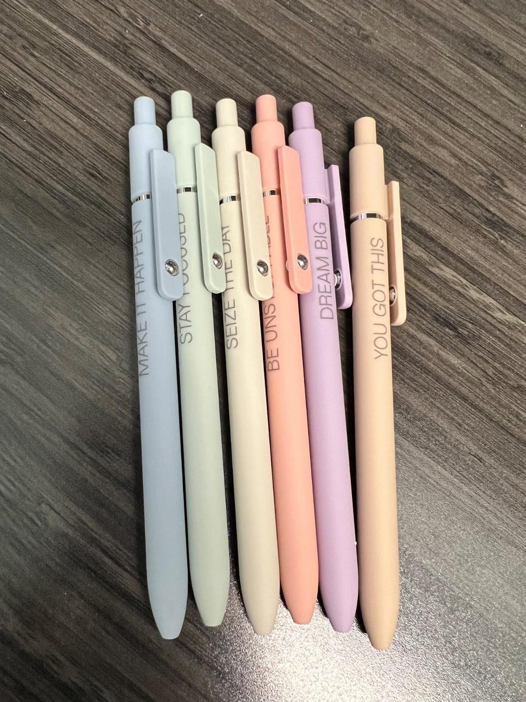 Achievers Inspirational Pen Set for Women Motivational Quotes Office ...