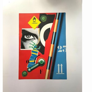 Peter Klasen Original Lithograph, Signed in Pencil by the Artist - Etsy