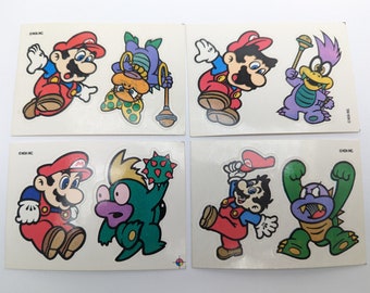 Super Mario World 2: Yoshi's Island Sticker Pack - Etsy