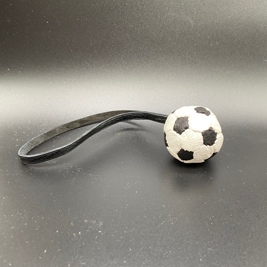 Soccer Ball Key Charm Soccer Ball Handstitched Soccerball - Etsy
