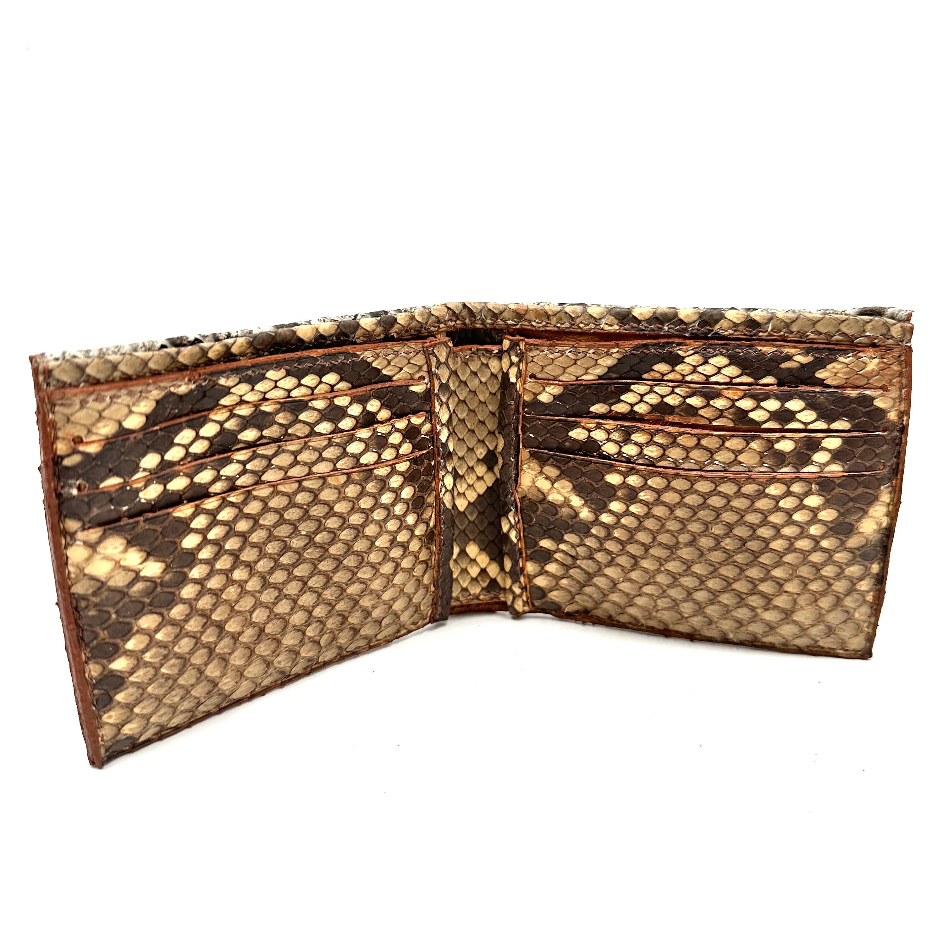 Python Wallet, Snakeskin Billfold, Snake Wallet, Wallets for Men ...