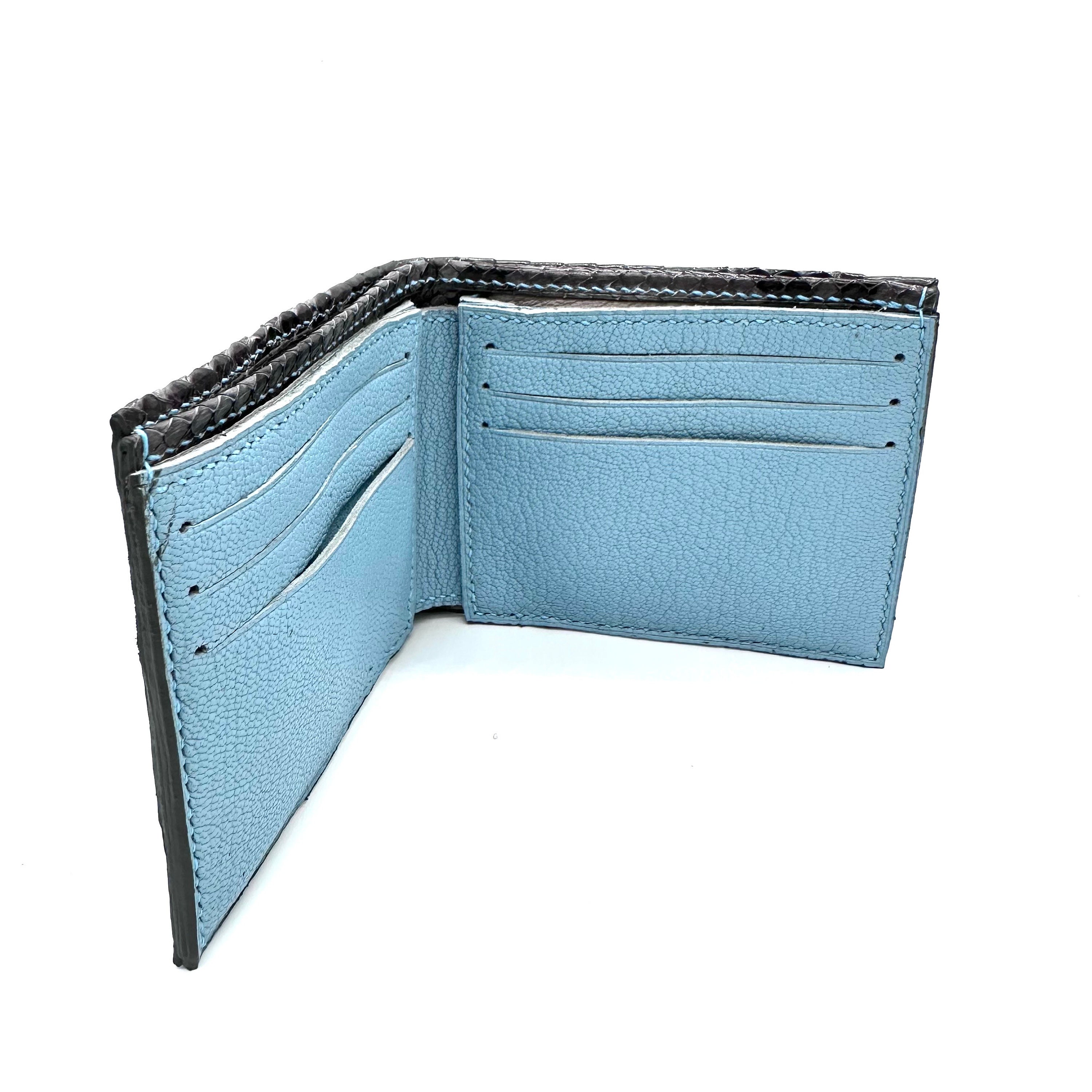 Python Wallet, Python Skin Wallet, Billfold, Gifts for Men, Python Card ...