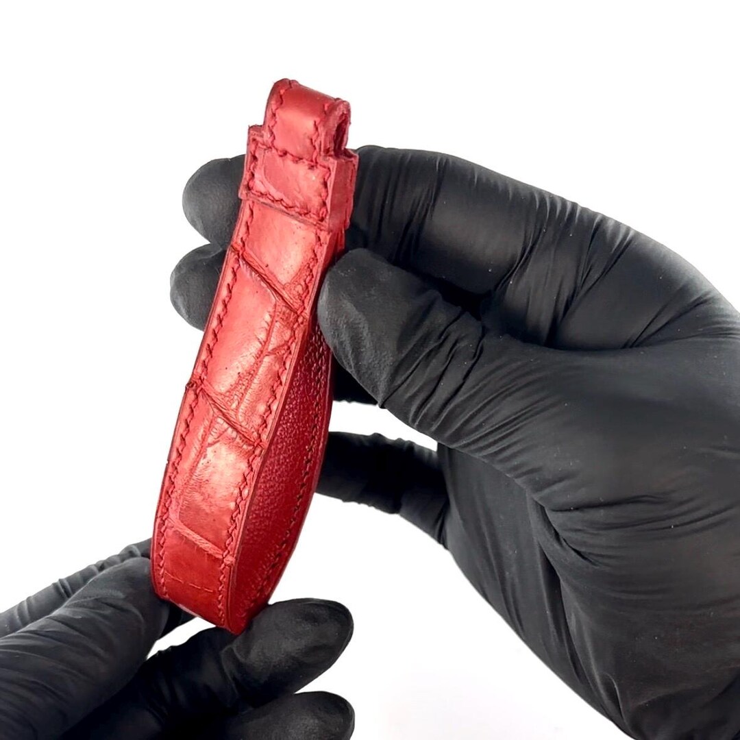 Alligator Key Fob, Alligator Key Charm, Alligator Belt, Red Alligator ...