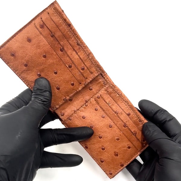Ostrich Wallet - Etsy