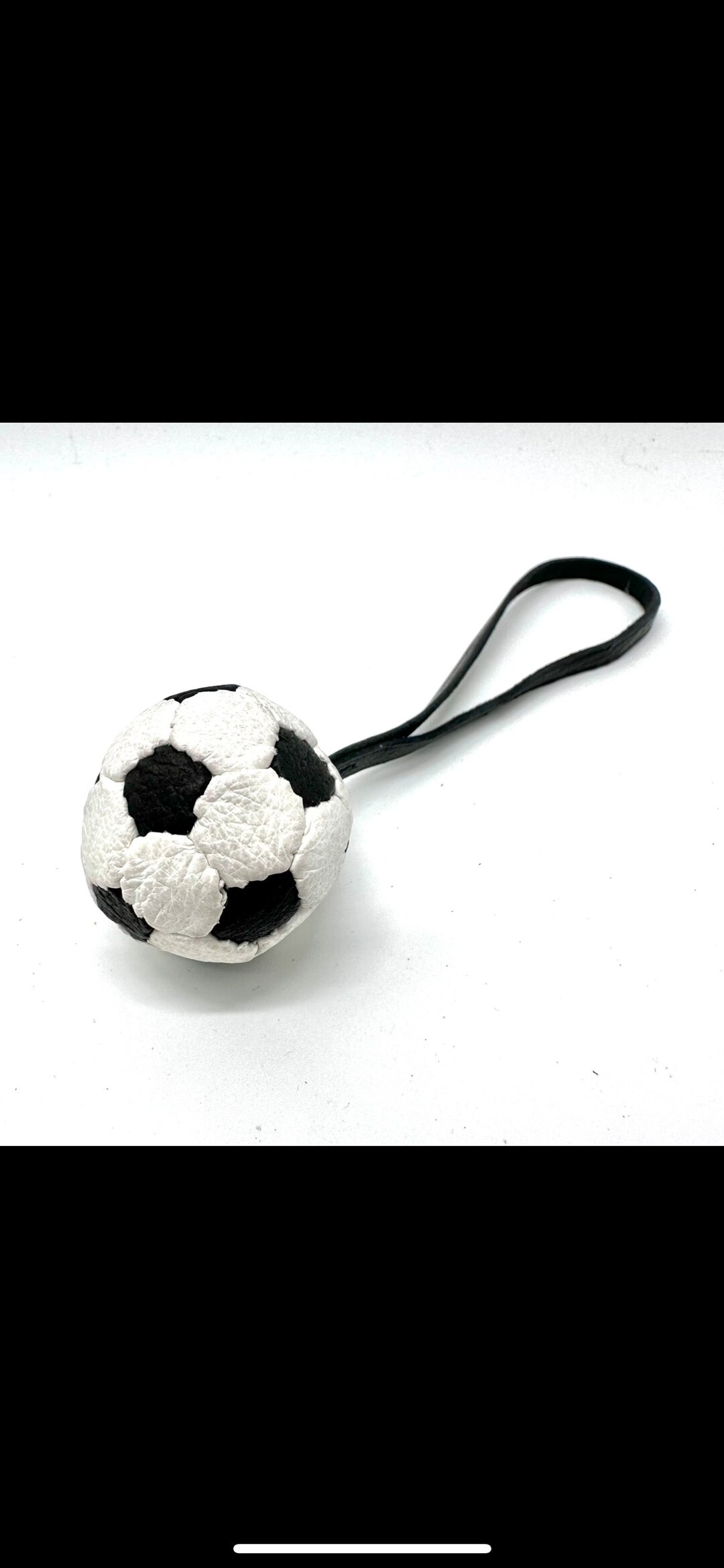 Soccer Ball Key Charm, Soccer Ball, Handstitched Soccerball, Futbol ...