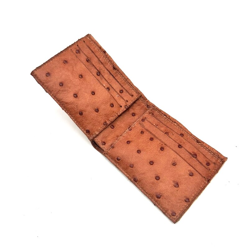 Ostrich Wallet, Billfold, Bifold Wallet, , Bespoke, Ostrich Skin ...