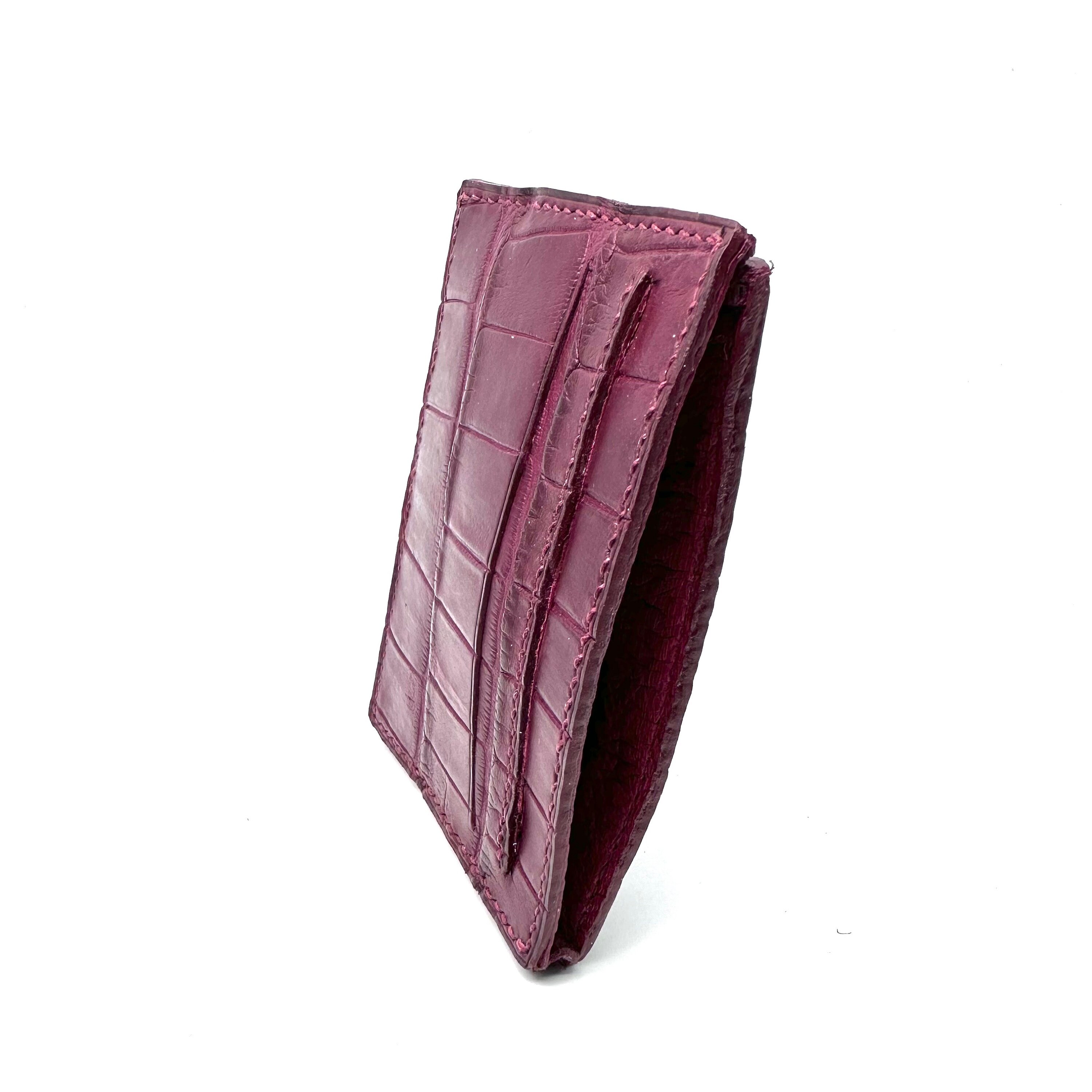 Alligator Card Holder, Alligator Card Case, Alligator Wallet, Alligator ...