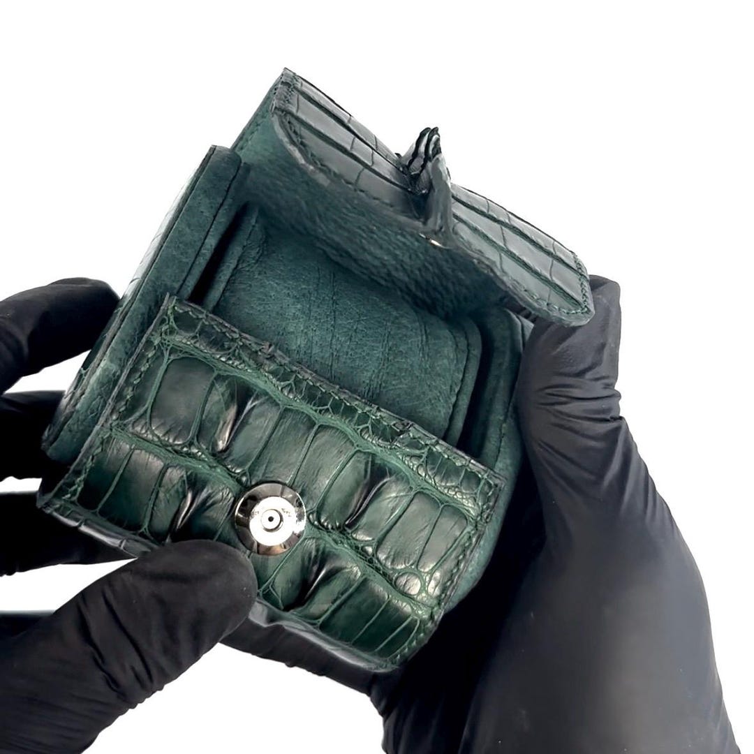Alligator Watch Roll, Luxury Alligator Box, Jewelry Box, Gifts for Him ...