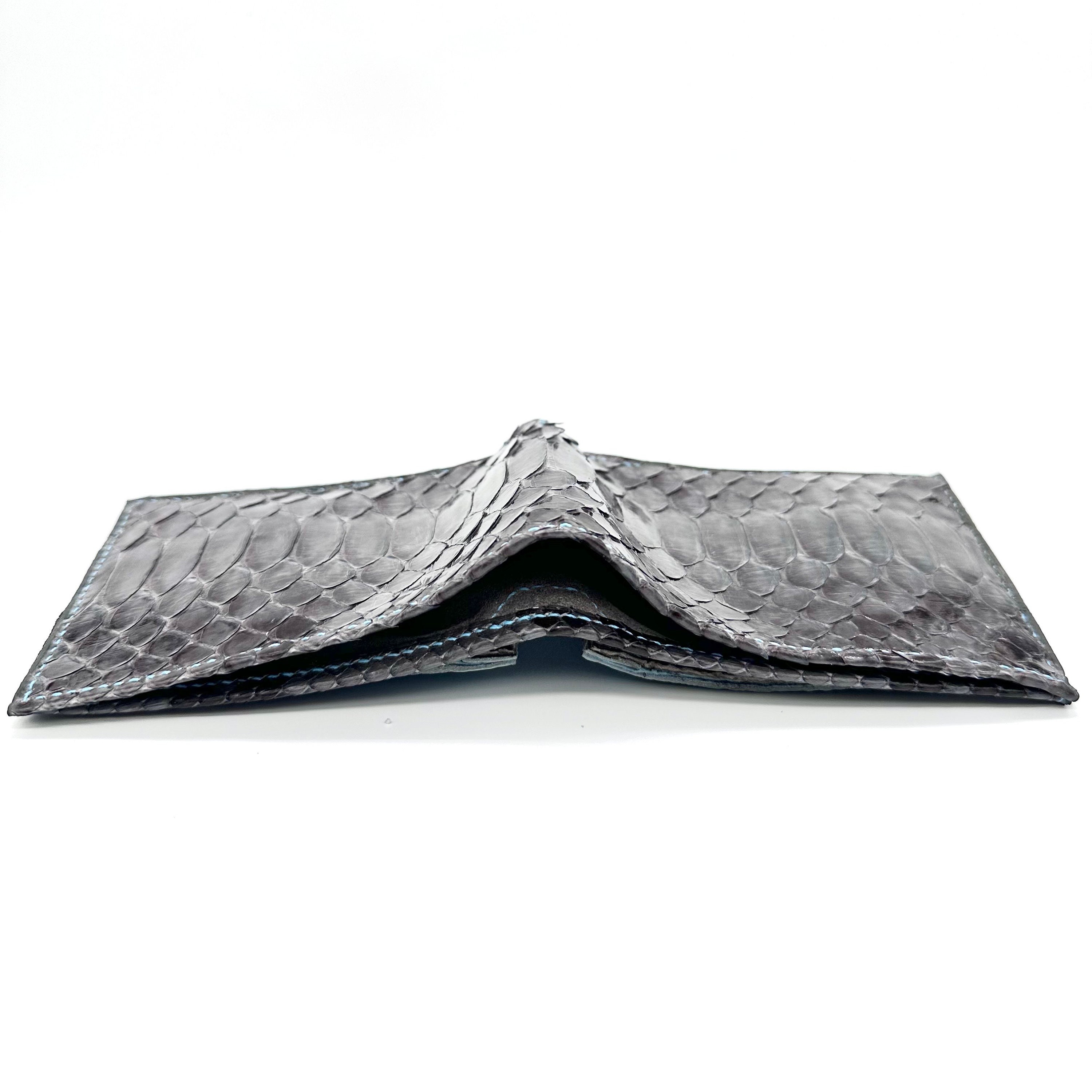 Python Wallet, Python Skin Wallet, Billfold, Gifts for Men, Python Card ...
