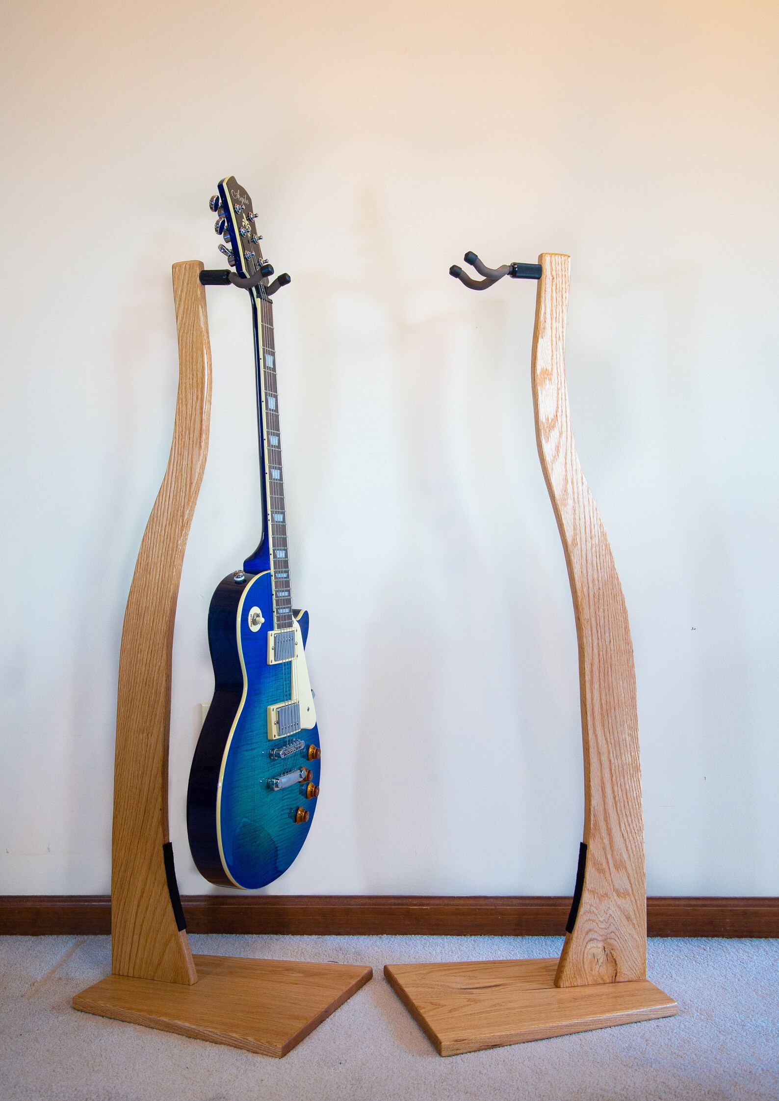 Wood Guitar Stand Hardwood Guitar Stand Bass Stand Violin Stand ...