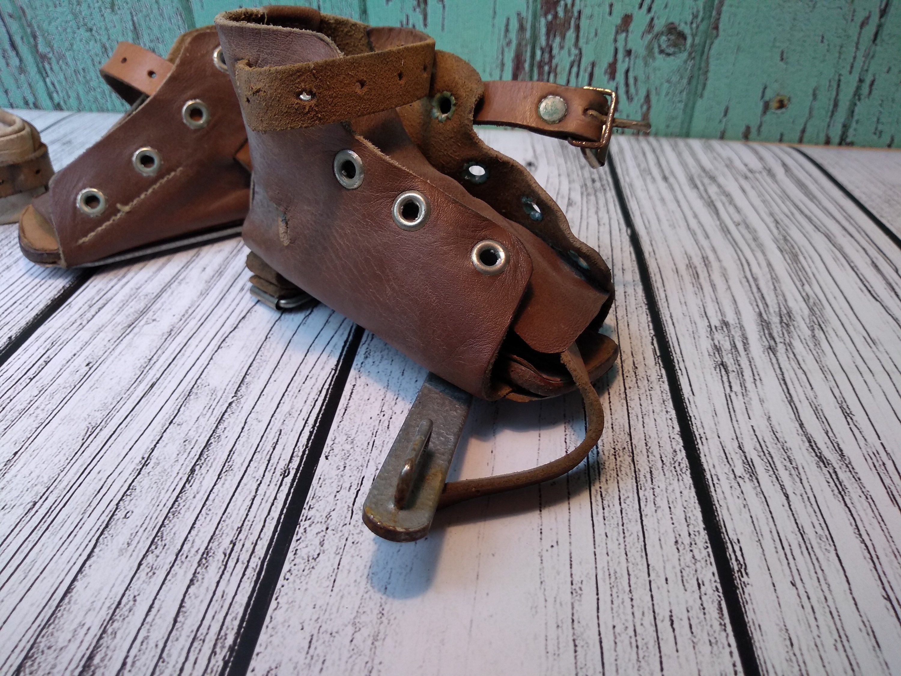 Vintage Metal Leg Braces Polio Rickets Steampunk Medical - Etsy