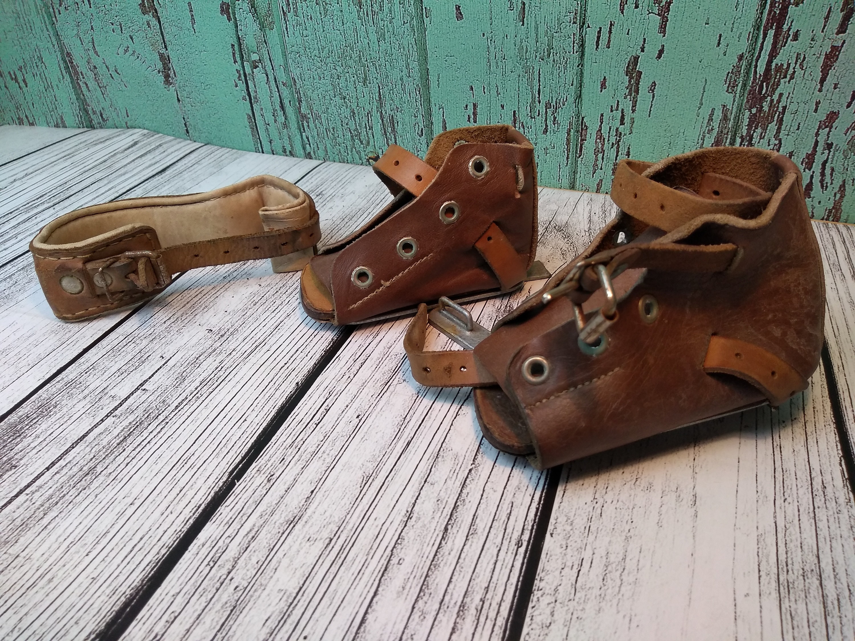 Vintage Metal Leg Braces Polio Rickets Steampunk Medical - Etsy