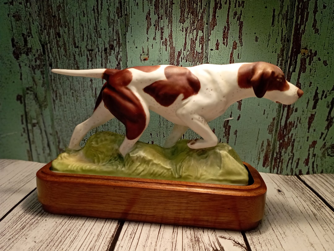 Royal Worcester Sporting Dogs English Pointer 1975 Doris Lindner 3229 ...