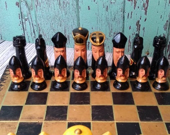 Duncan Vintage Chess Set - Etsy
