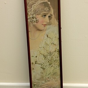 Vintage 1927 Rolf Armstrong Pompeian Beauty Panel the Bride Wall Decor ...