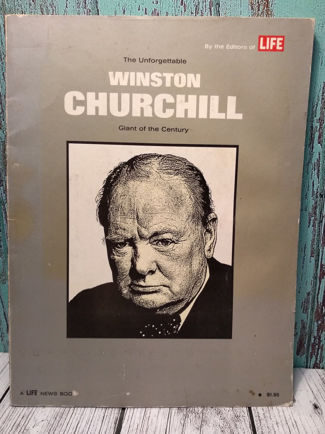 WINSTON CHURCHILL Giant of the Century 1965 LIFE Magazine News Book ...