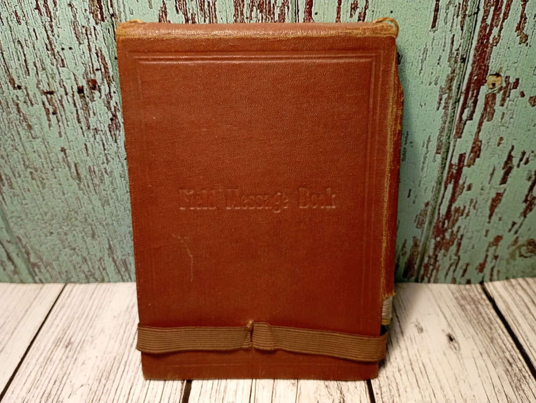 British Army Military WW1 WW2 Field Message Book Royal Sovereign Pencil ...