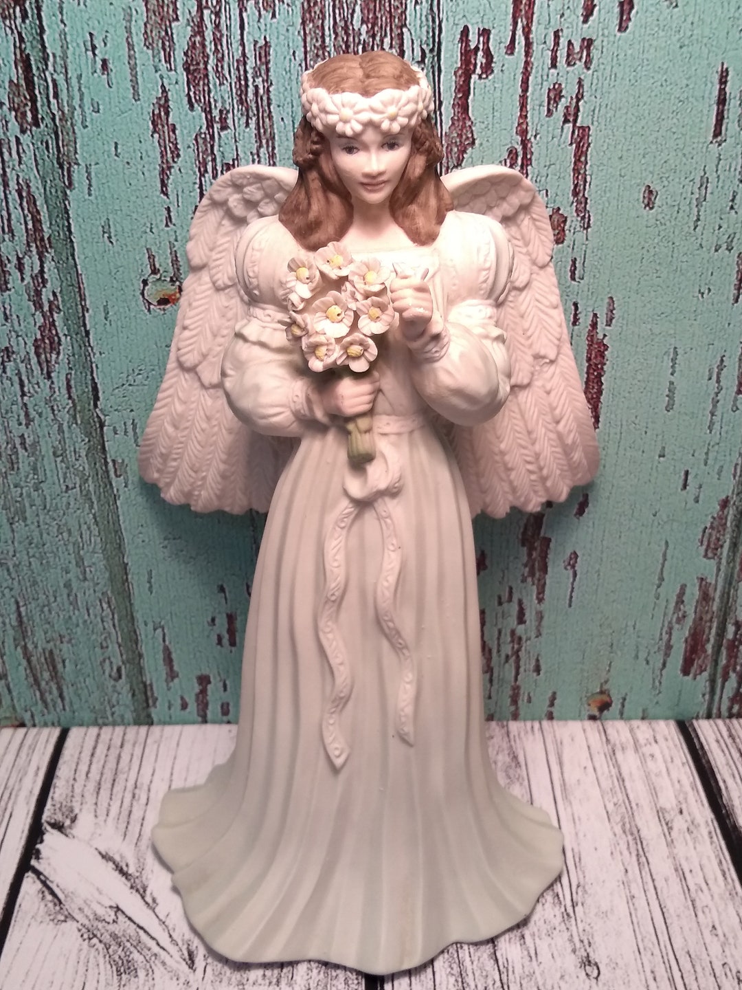 Wedgwood Seraphs of the Seasons Angelica Figurine Date 1998 Modeled by ...