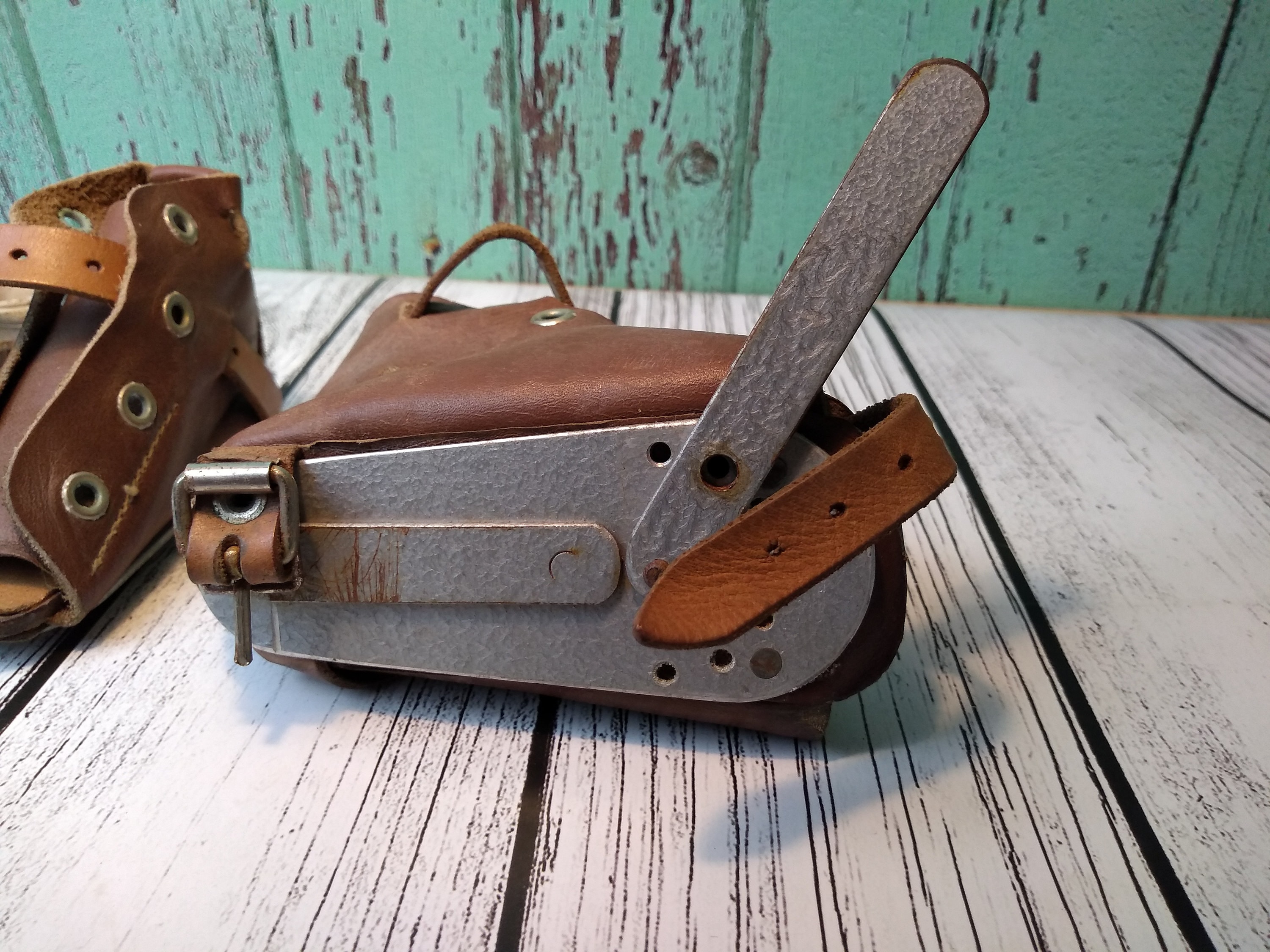 Vintage Metal Leg Braces Polio Rickets Steampunk Medical - Etsy