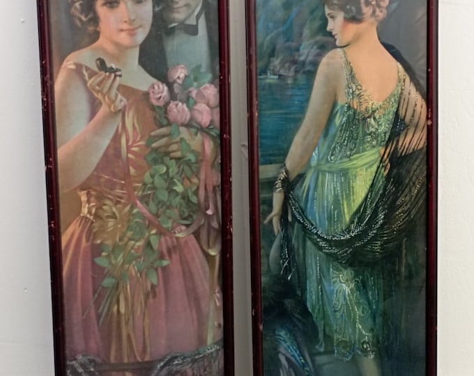 Antique 1920s Robert Atkinson Fox Framed Lithograph Print / the Magic ...