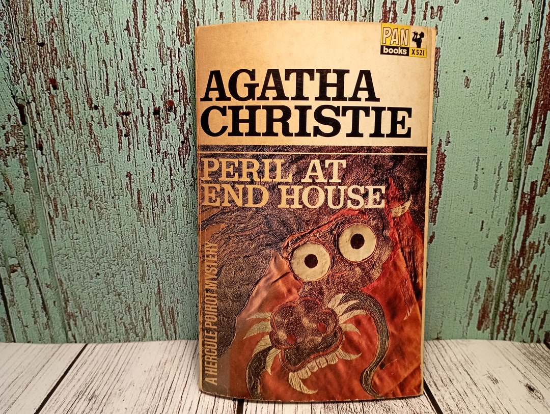 Agatha Christie Peril at End House Vintage Pan 1st 1966 Hercule Poirot ...